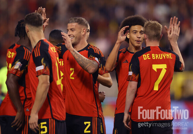 [unl.review] KDB-바추아이 나란히 ‘1G 1AS’…벨기에, 웨일스에 2-1 승