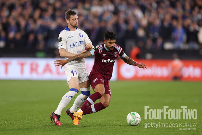 [uecl.review] EPL의 벽은 높았다…’홍현석 72분’ 헨트, 웨스트햄에 1-4 대패→4강행 좌절