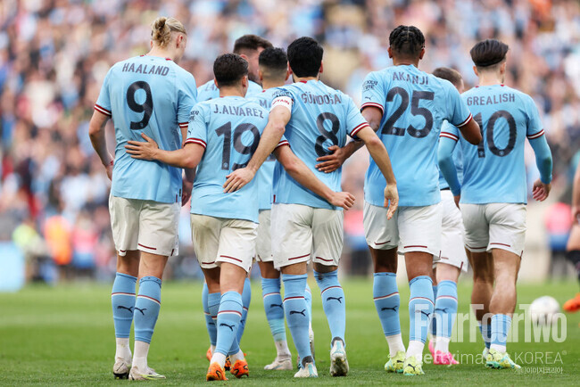 맨시티, ‘트레블’도 가능하다…FA컵-UCL 4강+EPL 우승 가능성↑