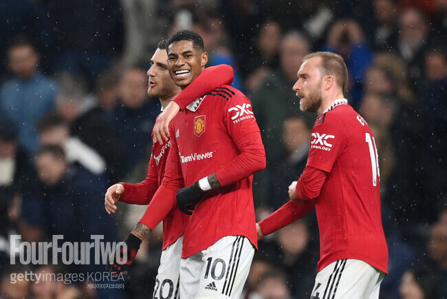 [epl.review] 토트넘 해결사는 역시 ‘손흥민’! 산초 골+래쉬포드 1G 1AS 맨유, 0-2 끌려가던 토트넘, 포로 원더골+손흥민 '9호골' 덕에 승점 1점 챙겼다