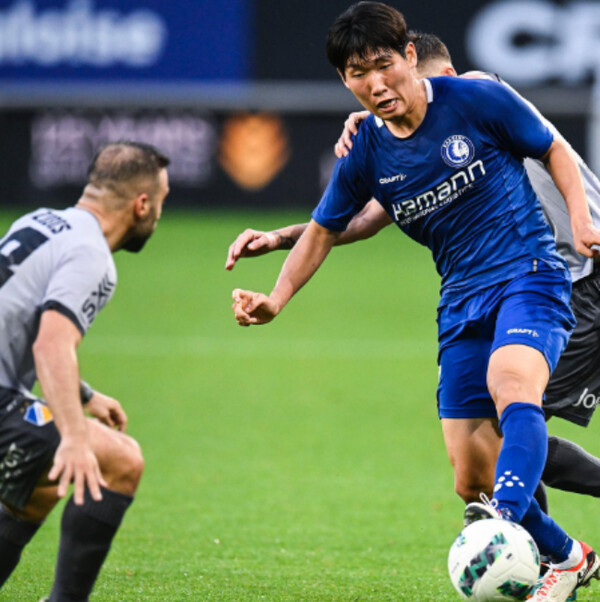 그쪽도 홍선수를 아세요? 홍현석, 환상 발리 골→팀은 UECL PO 1차전 승리