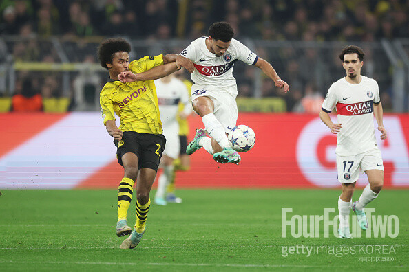 '이강인 68분 소화’ PSG, 도르트문트와 1-1 무승부→조 2위로 16강 진출...이강인 평가는 BAD
