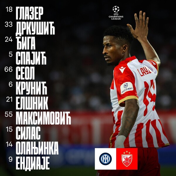 [ucl.review] '설영우 풀타임' 즈베즈다, 인테르에 0-4 대패...'이란 핵심' 타레미 1골 2도움 펄펄