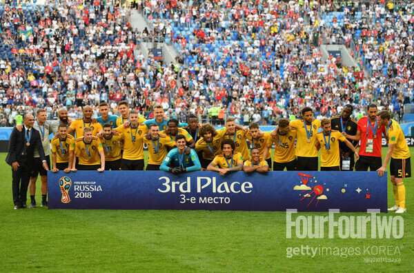 '역대급 황금세대→WC 3위' 이젠 다 옛말...'KDB-아자르-루카쿠' 벨기에 베스트 11