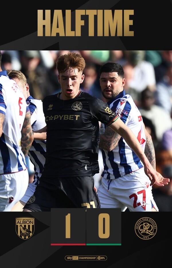 [ec.review] '양민혁 89분간 침묵' QPR, 10명 싸운 WBA에 0-1 패…3연패 수렁