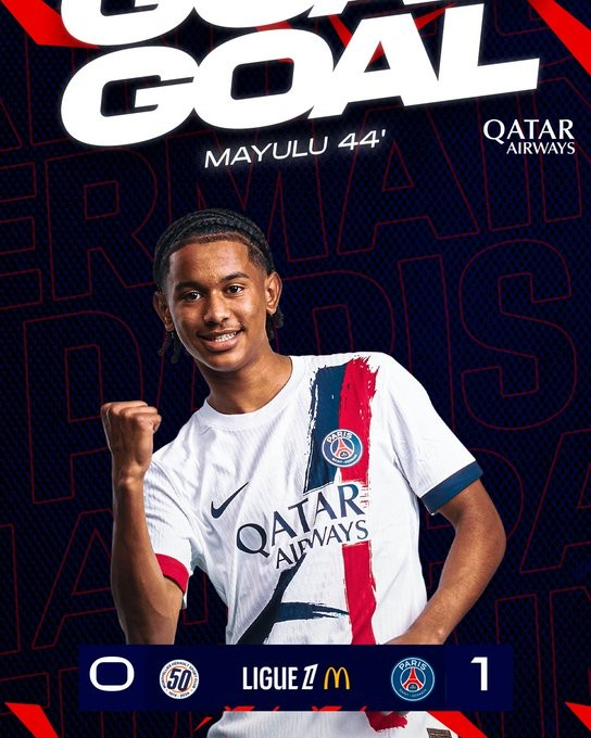 [ligue1.review] 이강인 풀타임+AS 무산...'하무스 해트트릭' PSG, 몽펠리에 4-1 격파! 리그 4G 만에 승리